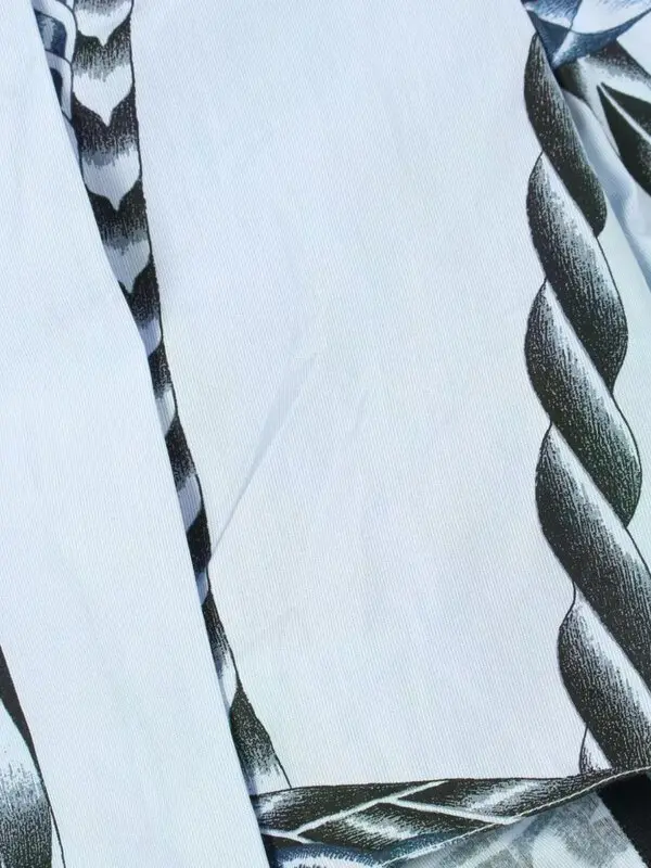 Hermès 2010s Rope-print Shorts