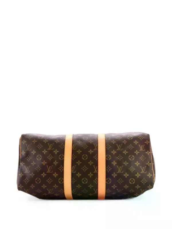 LOUIS VUITTON Keepall Bag Monogram Canvas 45 Satchel