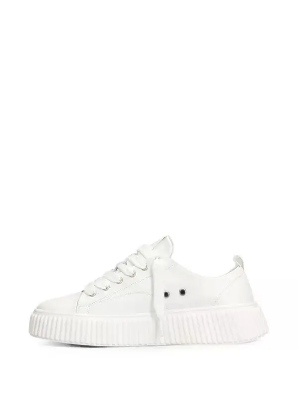 RHUN Lace-up Ribbed Sole Sneakers
