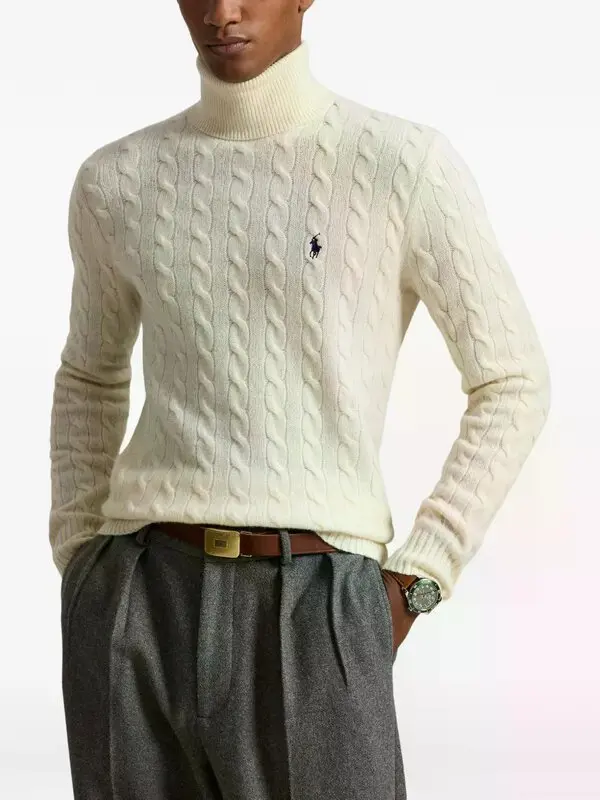 Polo Ralph Lauren Cable Knit Turtleneck Sweater