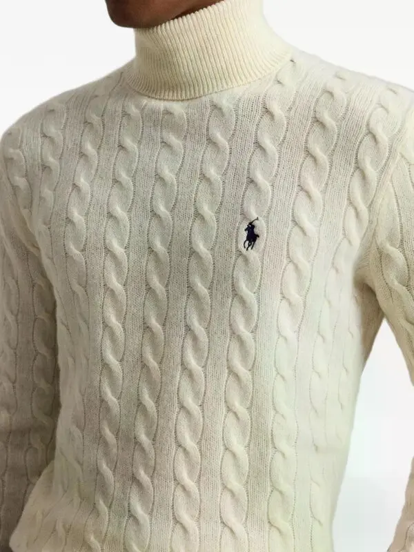 Polo Ralph Lauren Cable Knit Turtleneck Sweater