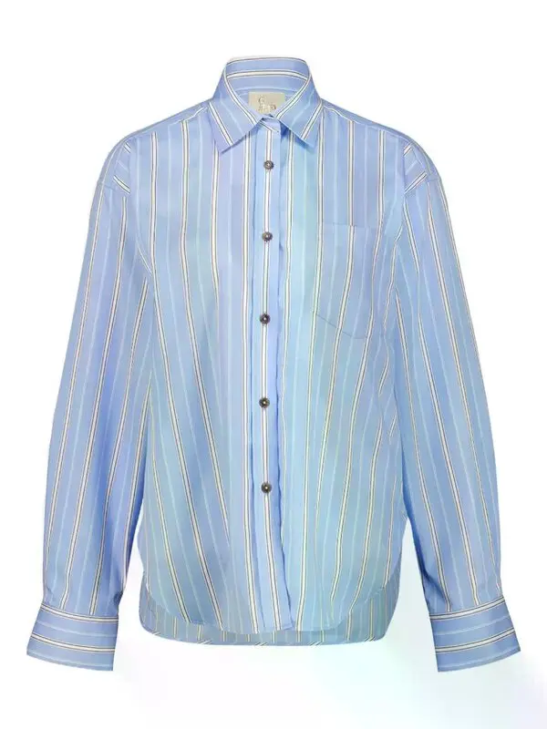 PAULA Striped Buttoned Shirt