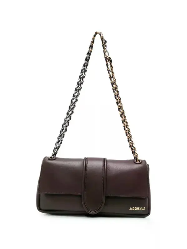 Jacquemus Logo-plaque Chain-link Shoulder Bag