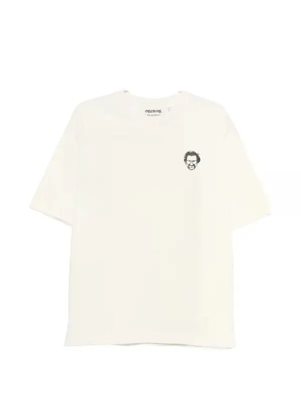 GEORGE. Graphic-print Drop-shoulder T-shirt