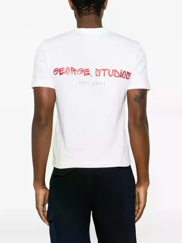 GEORGE. Studio Slogan Print T-shirt