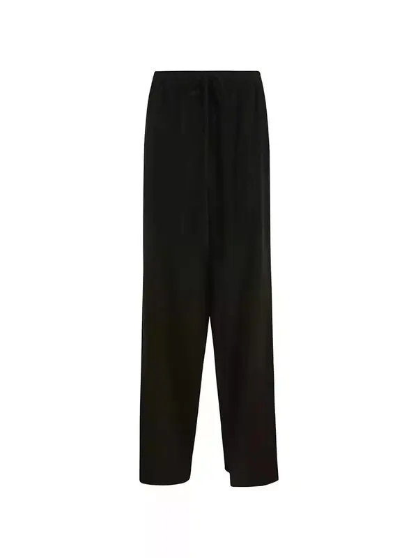 Ermanno Scervino Drawstring Silk Trousers