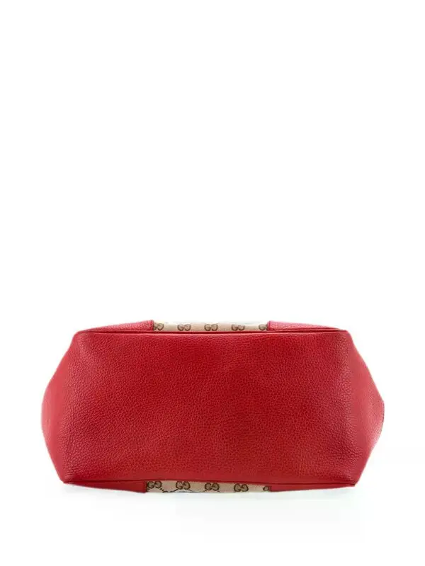 Gucci Bree Gg Canvas With Leather Medium Tote Bag