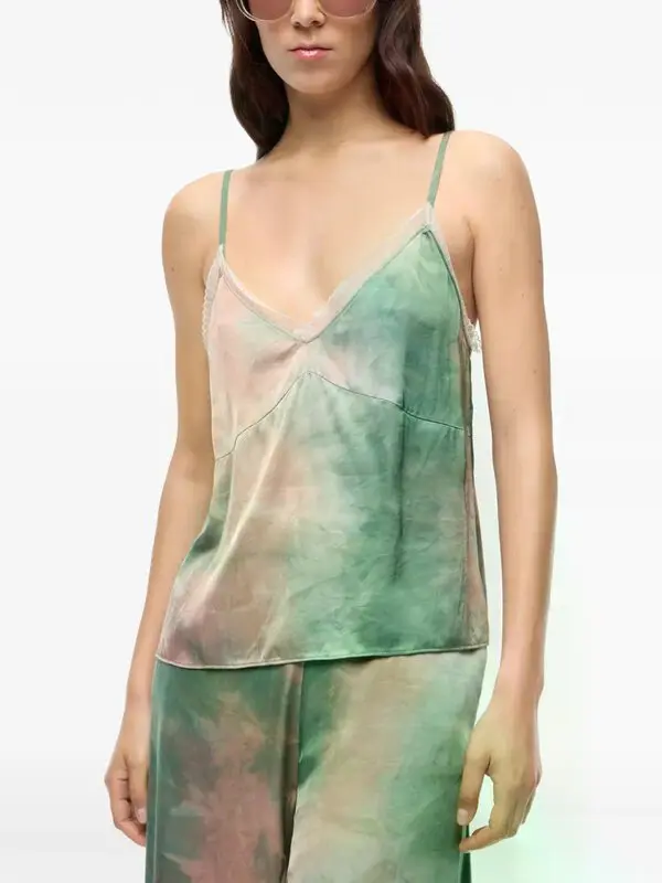 Pinko Gradient Satin Top