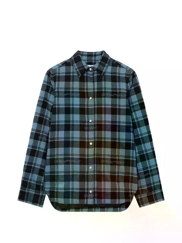 Off-White Check-print Padded Shirt