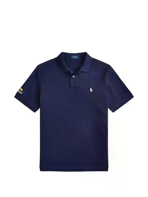 Polo Ralph Lauren Embroidered Logo Polo Shirt - Blue