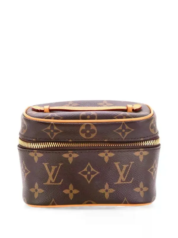 LOUIS VUITTON Nice Vanity Case Monogram Canvas Nano Pouch