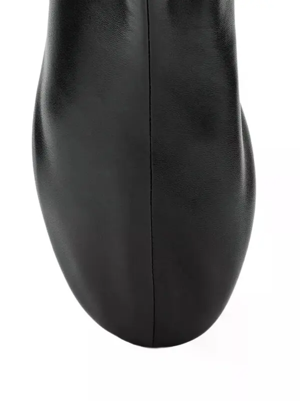 Dear Frances Balla Zip-fastening Leather Ankle Boots - Black