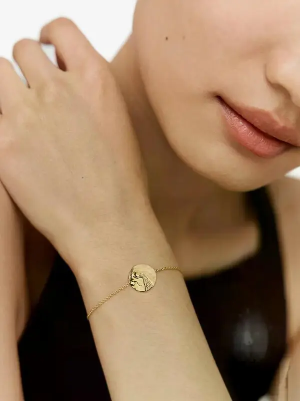 Monica Vinader Aquarius Zodiac Chain Bracelet