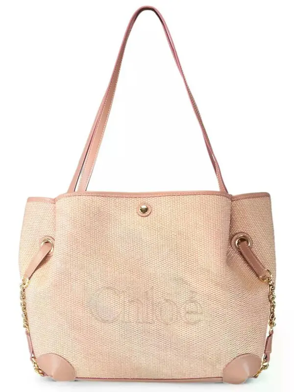 Chloé Clover Shoulder Bag - Neutrals