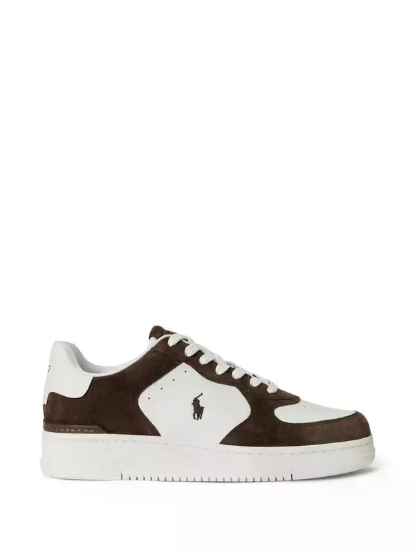 Polo Ralph Lauren Masters Court Leather-suede Trainers