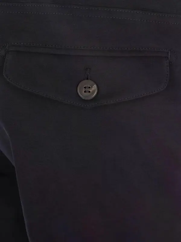 Eleventy Drawstring-waist Pleated Trousers