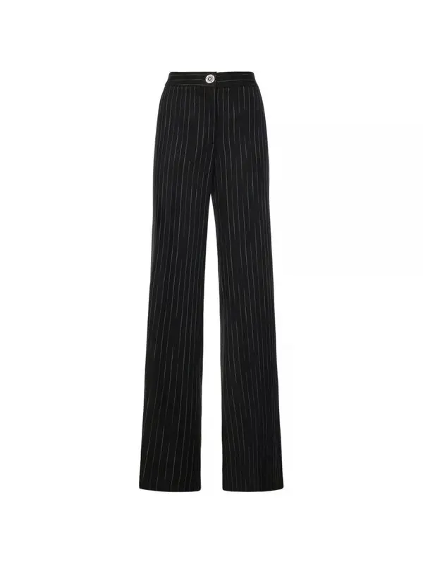 GENNY Pinstripe Pattern Trousers