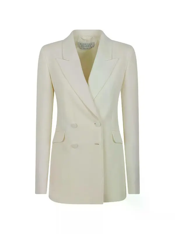 Gabriela Hearst Double-breasted Peaked-lapel Blazer