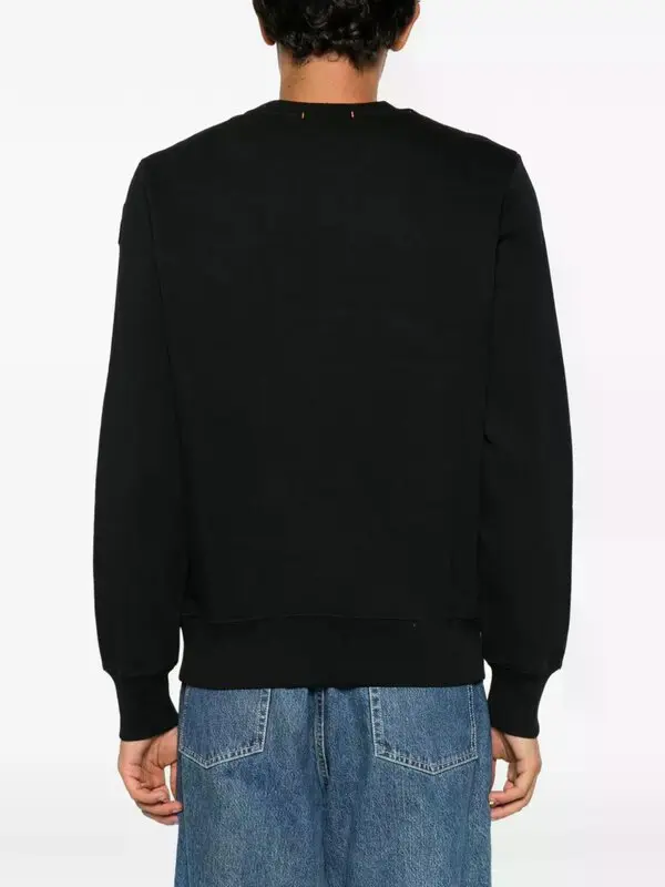 PARAJUMPERS Logo Patch Crew Neck Sweater
