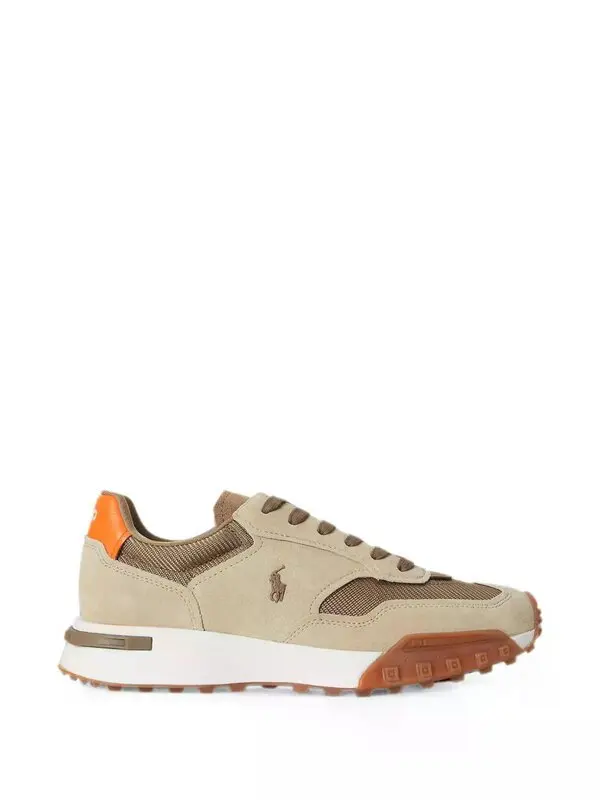 Polo Ralph Lauren Eldridge Suede-panneled Lace-up Sneakers