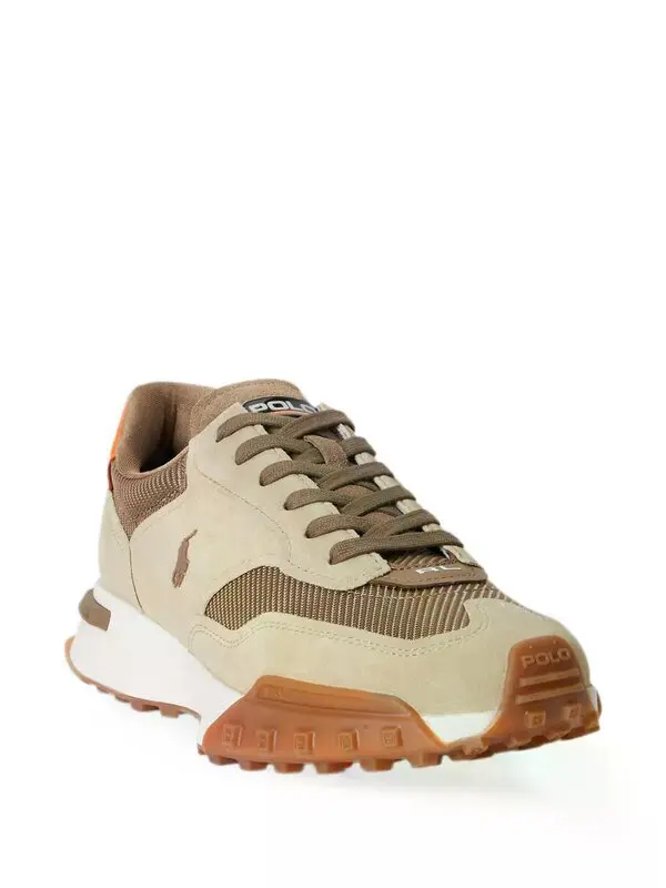 Polo Ralph Lauren Eldridge Suede-panneled Lace-up Sneakers