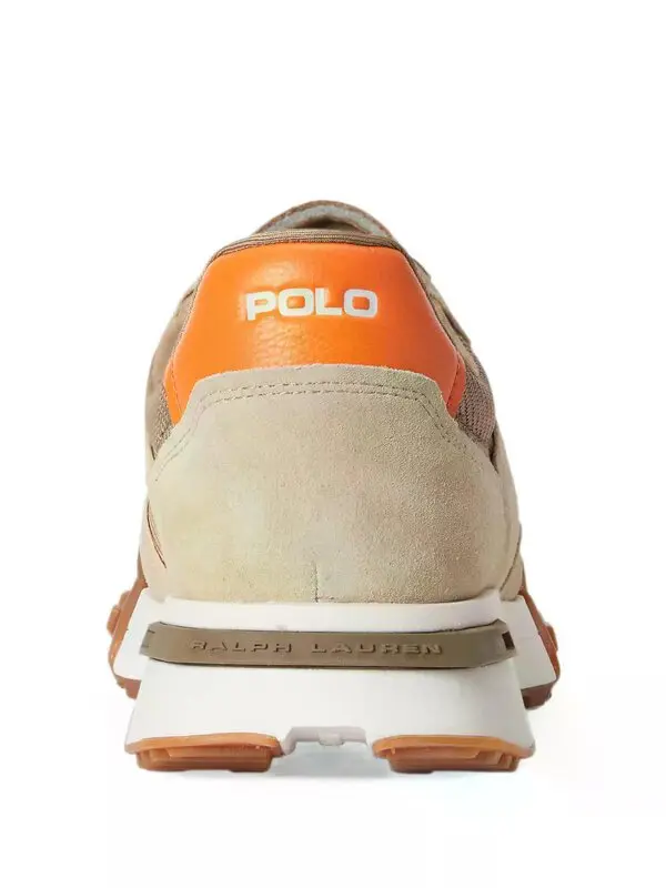 Polo Ralph Lauren Eldridge Suede-panneled Lace-up Sneakers