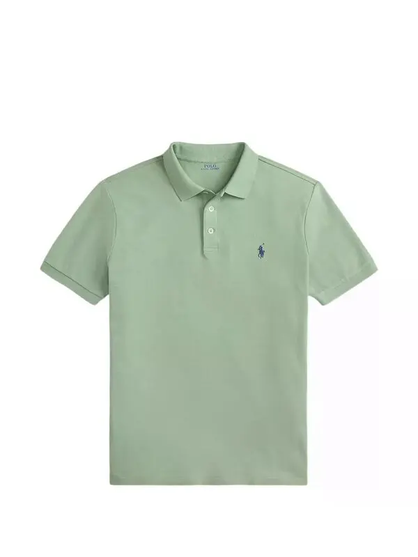 Polo Ralph Lauren Custom Slim Fit Stretch Mesh Polo Shirt - Green