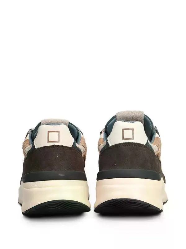 D.a.t.e. Musa Paneled Sneakers - Brown