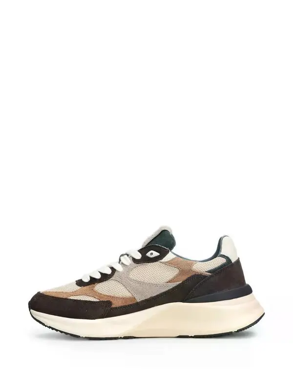 D.a.t.e. Musa Paneled Sneakers - Brown