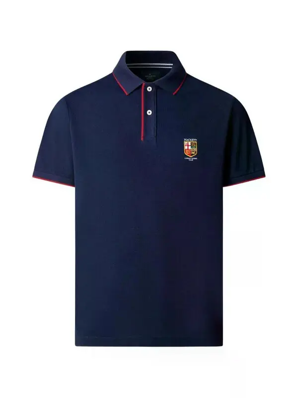 HACKETT LONDON Heritage Lrc Embroidered-crest Polo Shirt