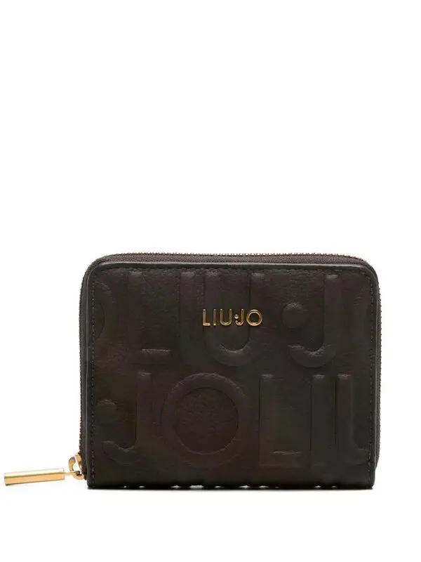 Liu Jo Logo-embossed Zip-around Wallet - Brown