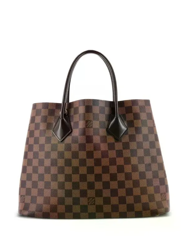 LOUIS VUITTON Kensington Damier Tote Bag - Brown