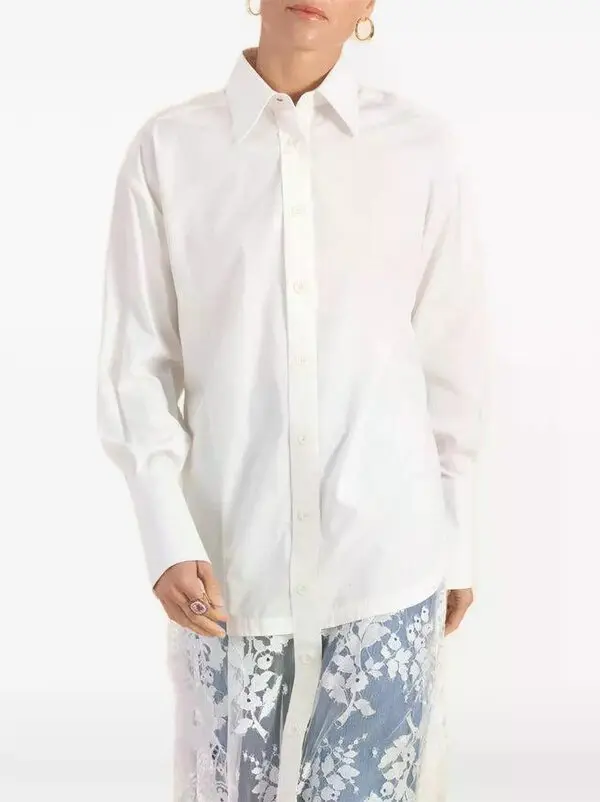 Zimmermann Valiant Lace Tunic Shirt