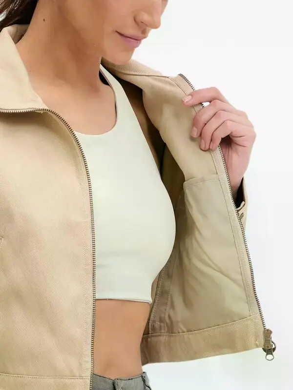 Adidas Firebird Twill Crop Track Top