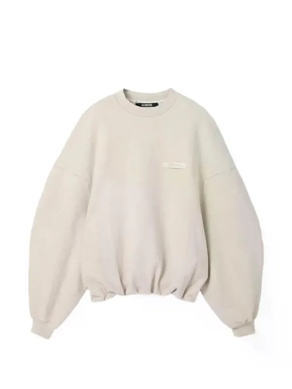 Jacquemus The Ruban Sweatshirt - Neutrals