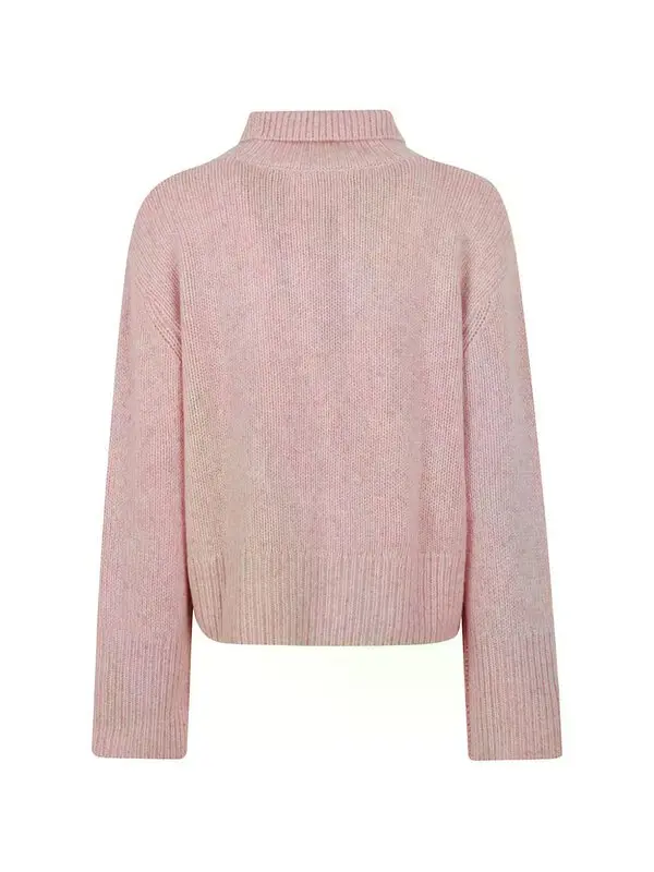 LISA YANG Roll-neck Ribbed-trim Sweater