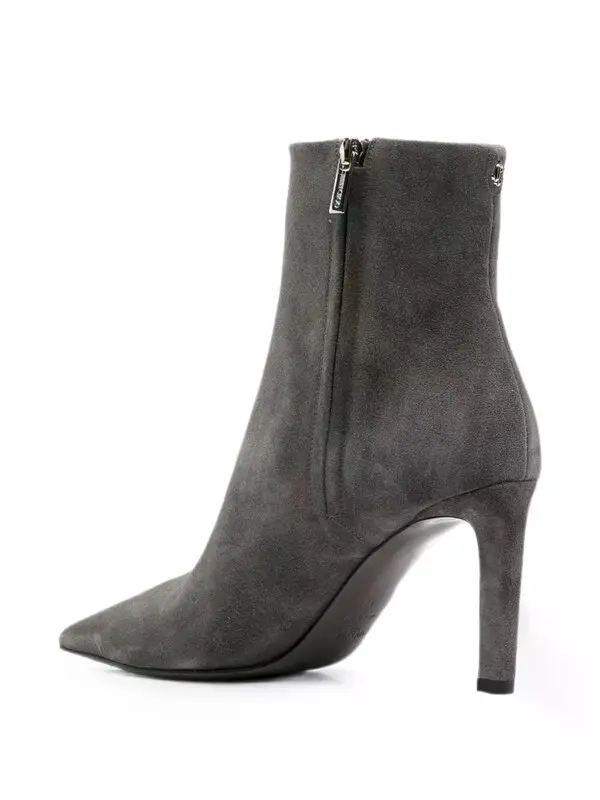 JIMMY CHOO Frankie Pointed Toe Stiletto Heel Ankle Boots
