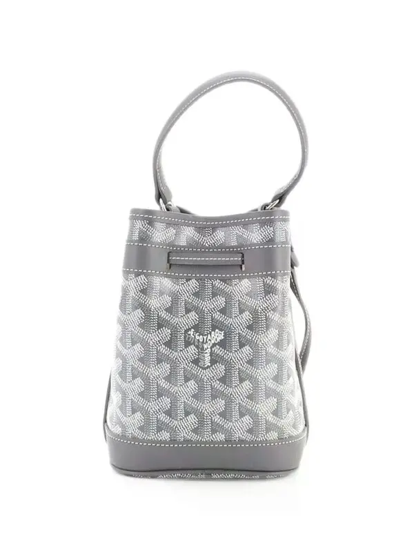 Goyard Petit Flot Coated Canvas Mini Bucket Bag