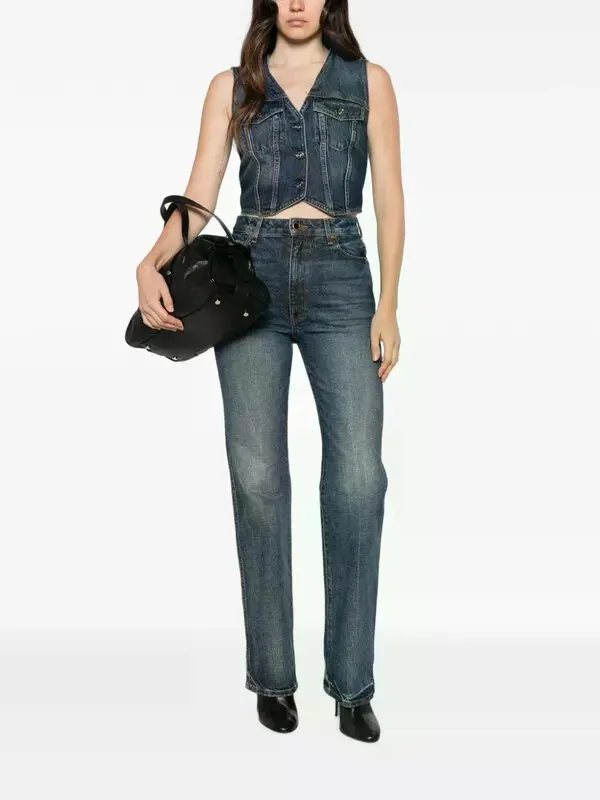 Liu Jo X Elodie Sleeveless Denim Jacket
