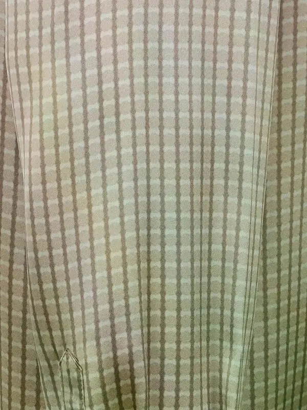 Kiton Checked Silk Shirt