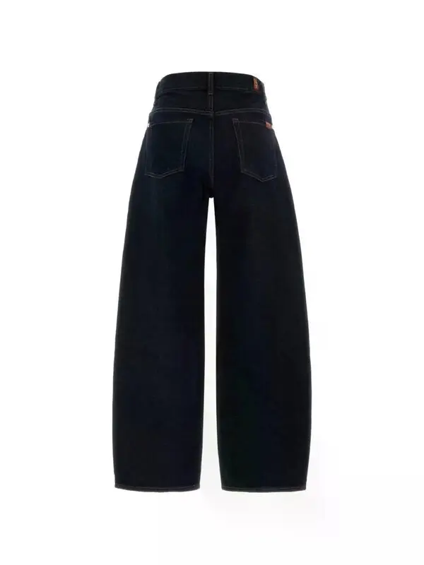 7 For All Mankind Bonnie Wide-leg Jeans - Blue