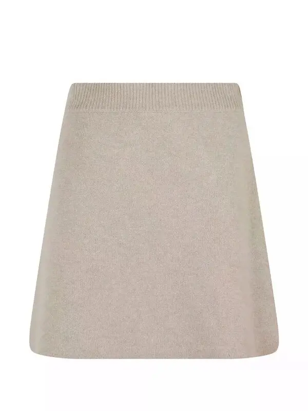 LISA YANG Ribbed-knit A-line Skirt