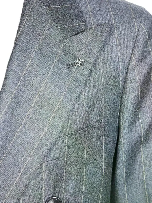 Tagliatore Vesuvio Pinstripe Double-breasted Suit