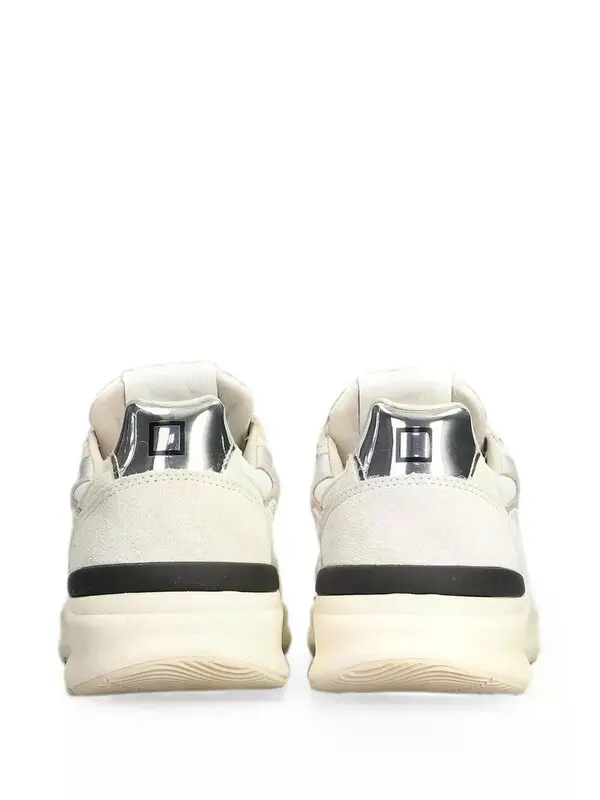 D.a.t.e. Musa Panelled Metallic-effect Sneakers