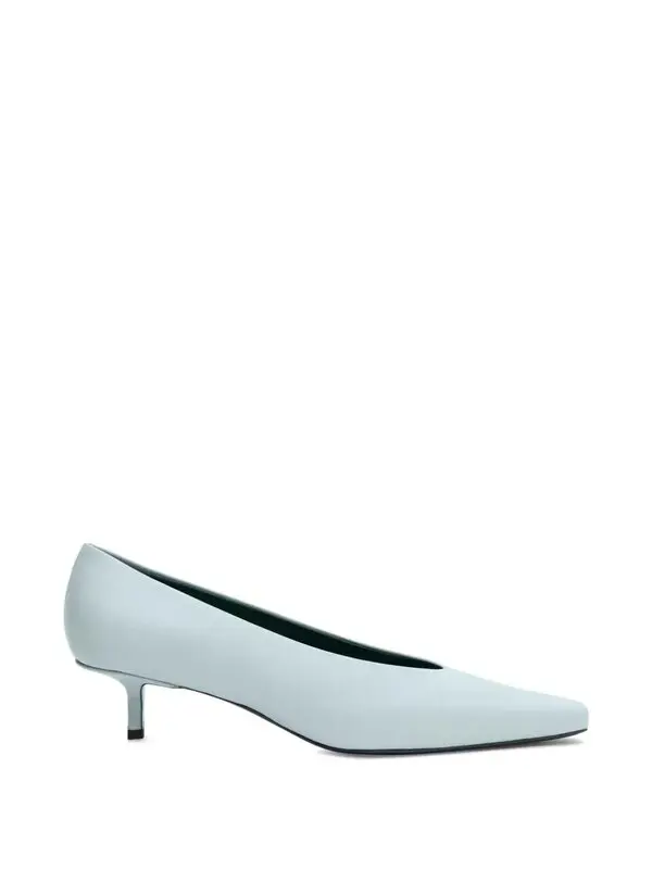 Loulou De Saison Alani Kitten-heel Pumps - Blue