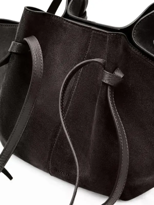 Yuzefi Mochi Suede Shoulder Bag