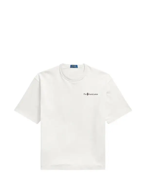 Polo Ralph Lauren Pony-embroidered T-shirt - Neutrals