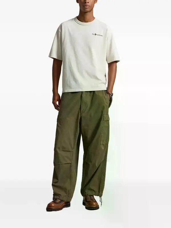 Polo Ralph Lauren Pony-embroidered T-shirt - Neutrals