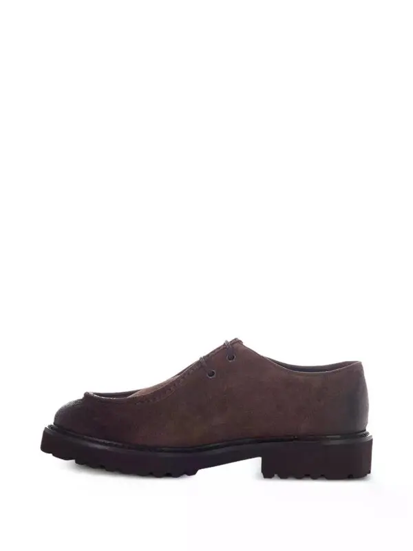 DOUCAL'S Leather Lace-up Derby Shoes