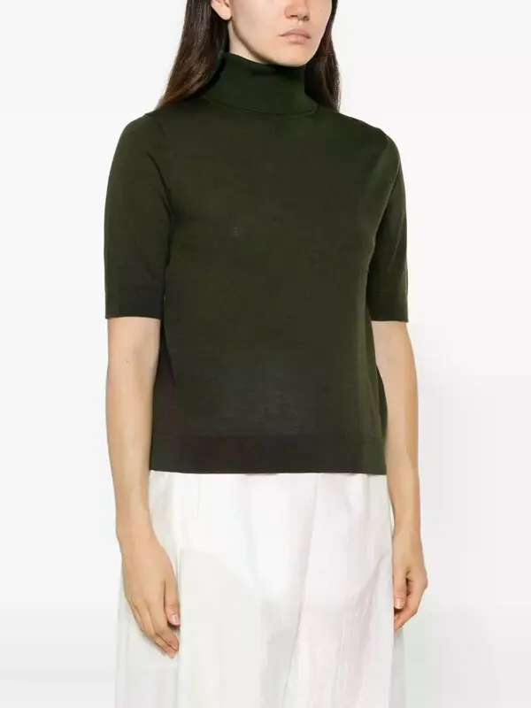 HUGENBERG Short Sleeve Turtleneck Knit